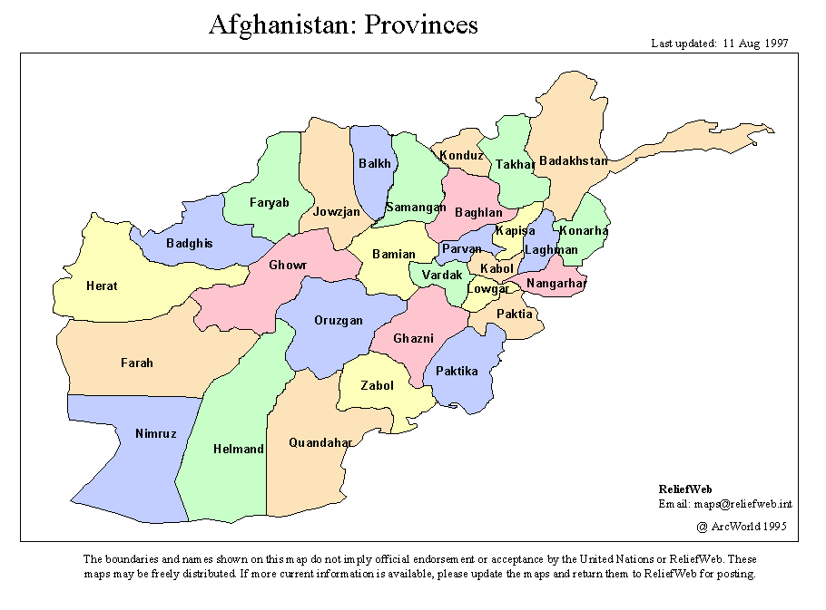 Kabul Carte et Image Satellite