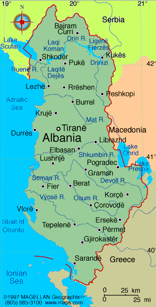 Tirana Plan et Image Satellite