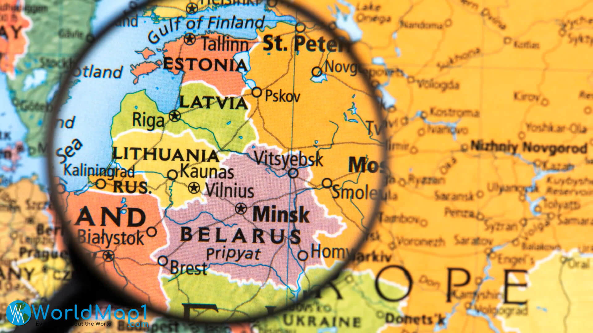 Cartes Detaillees de la Bielorussie