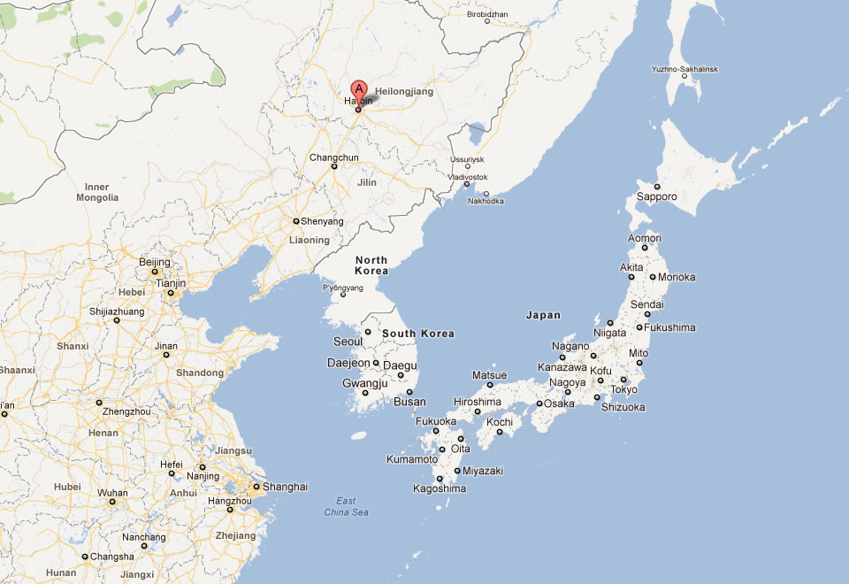 Harbin Carte et Image Satellite