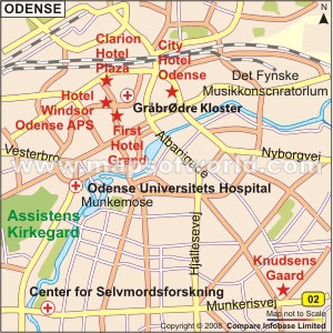 Odense Carte et Image Satellite
