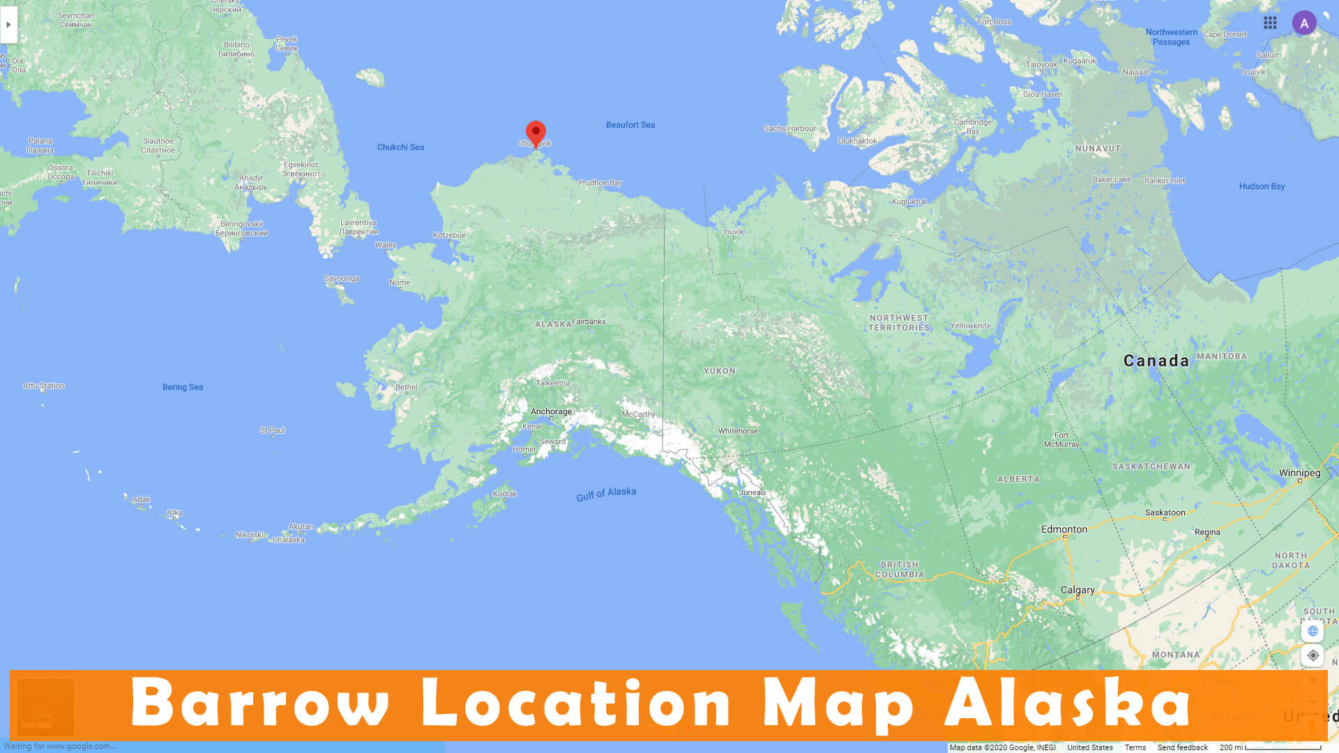Barrow Alaska Plan, Alaska