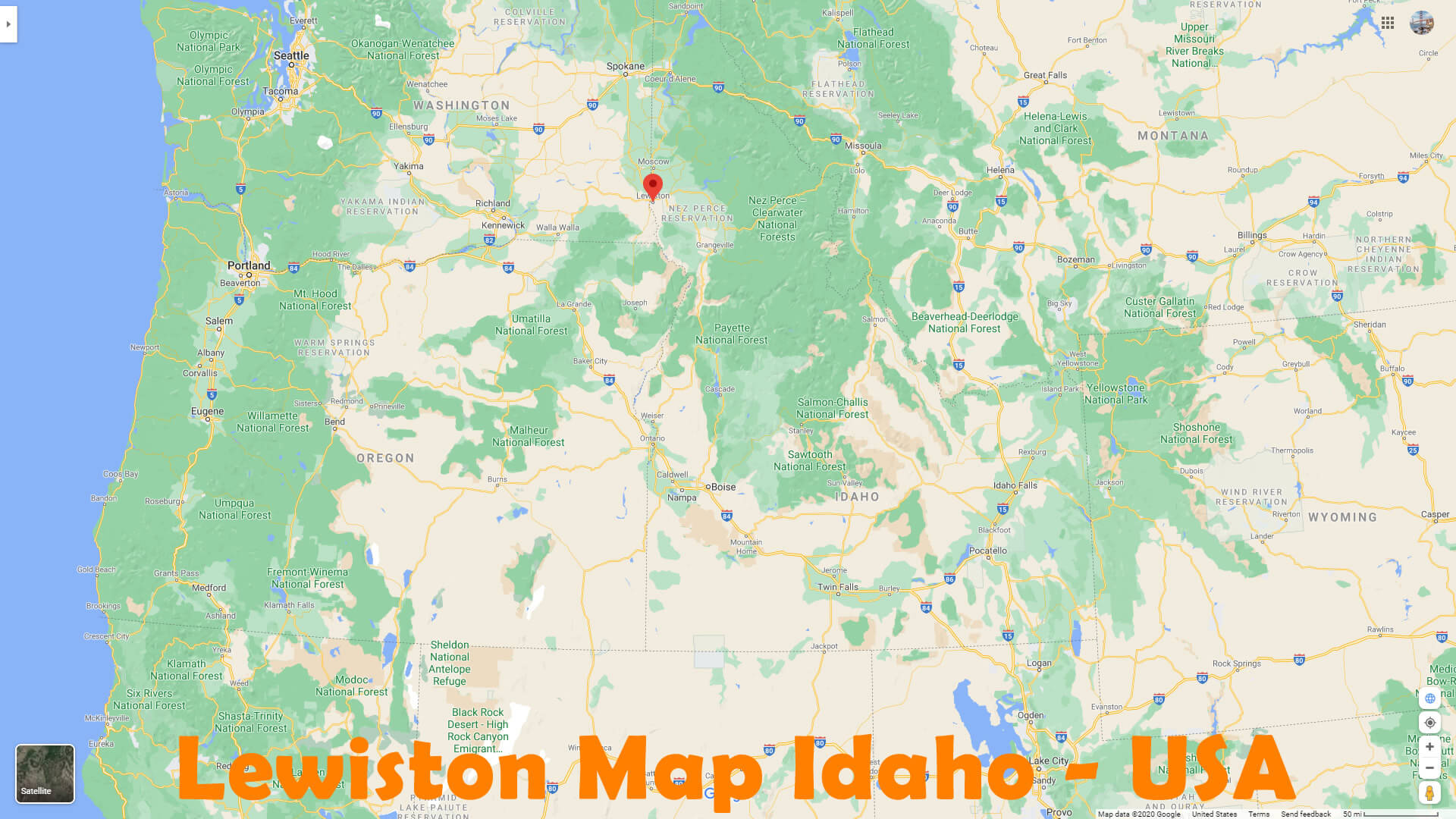Lewiston idaho Plan, Idaho