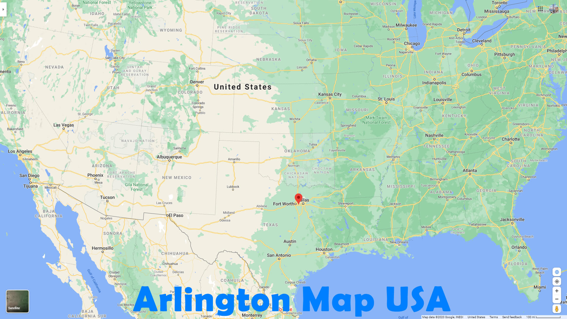 Arlington Texas Plan, Texas