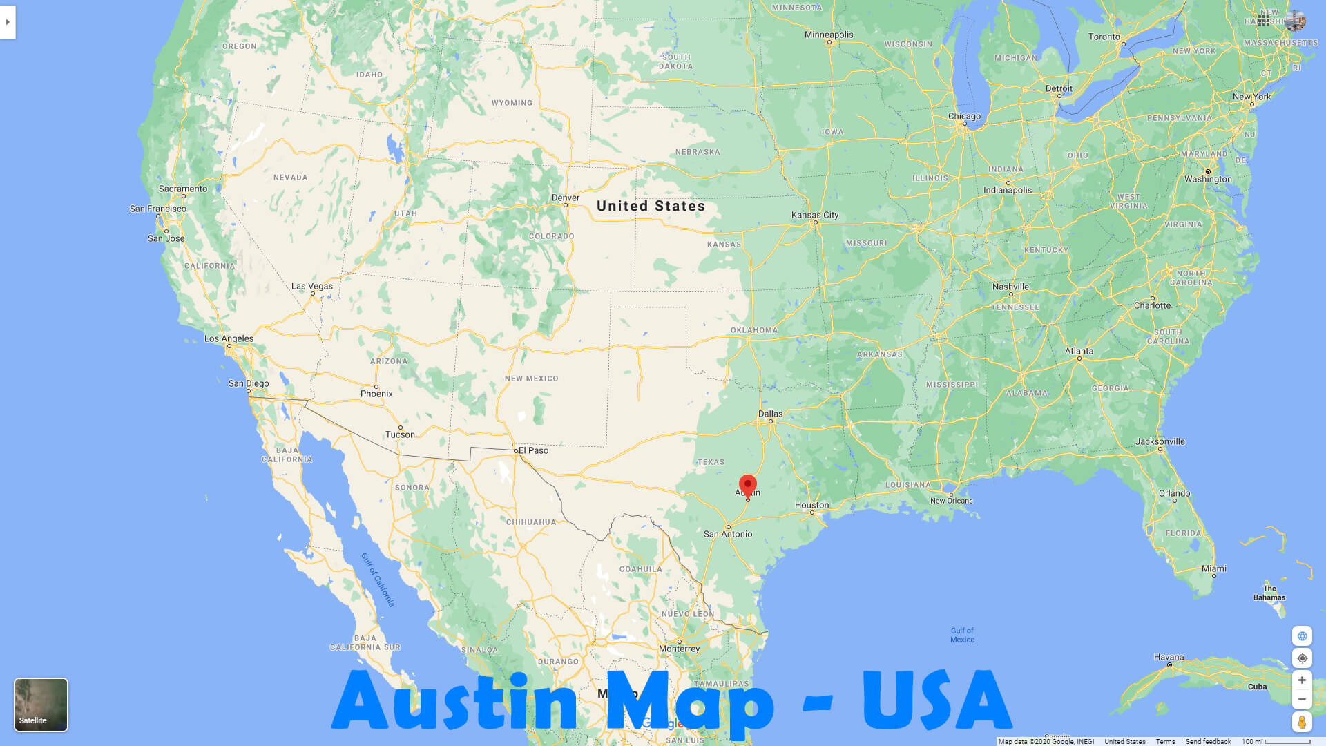 Austin Texas Plan, Texas