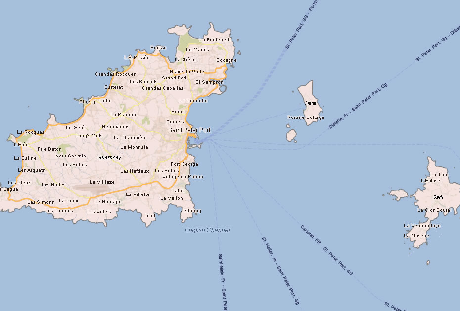 Guernsey Carte