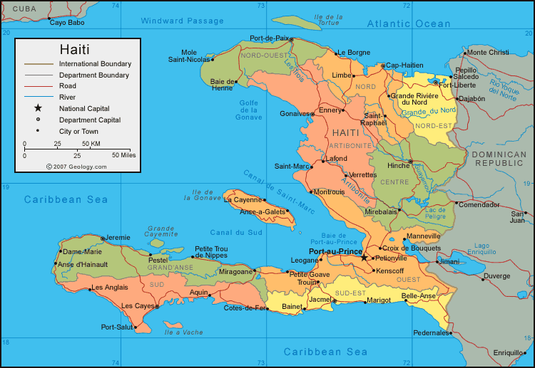 Haiti Carte