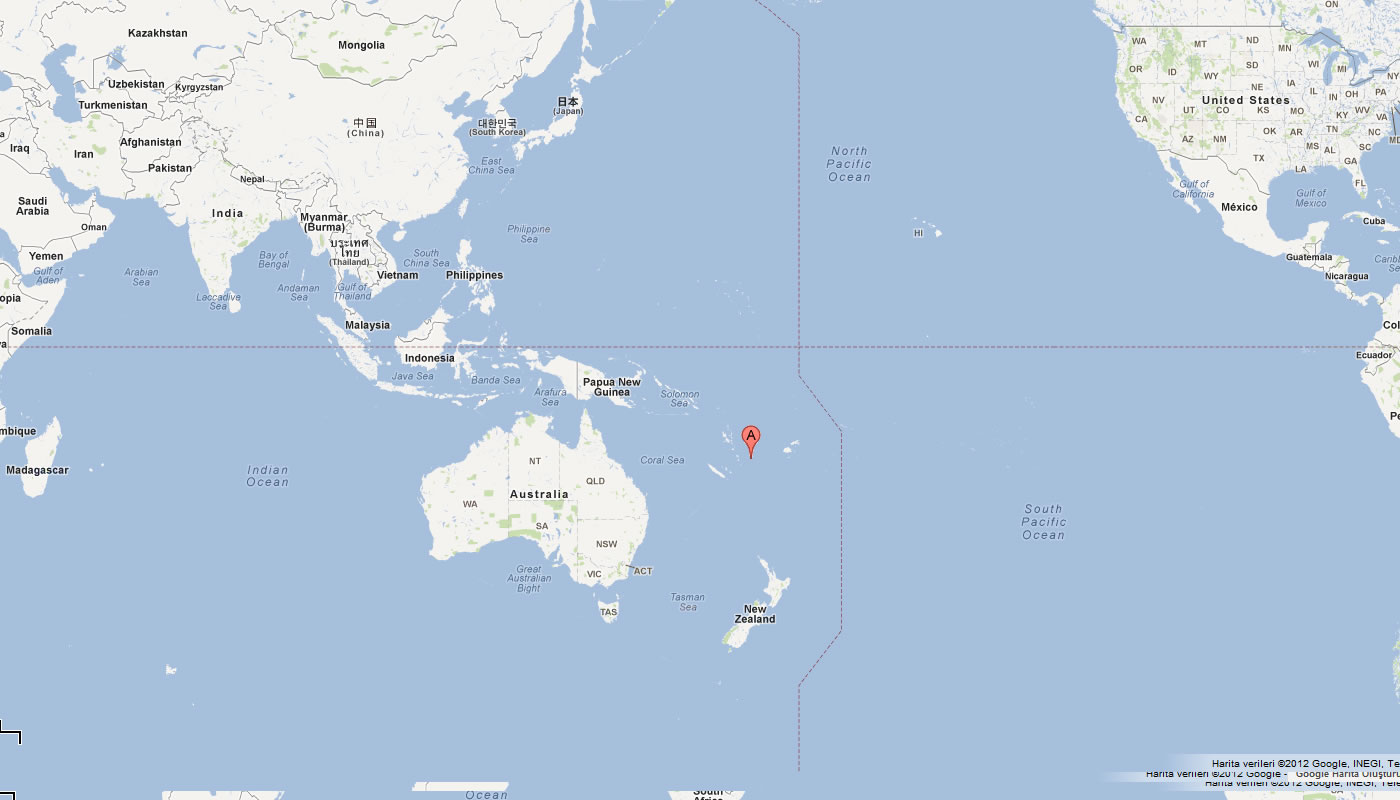 Wallis et Futuna Carte